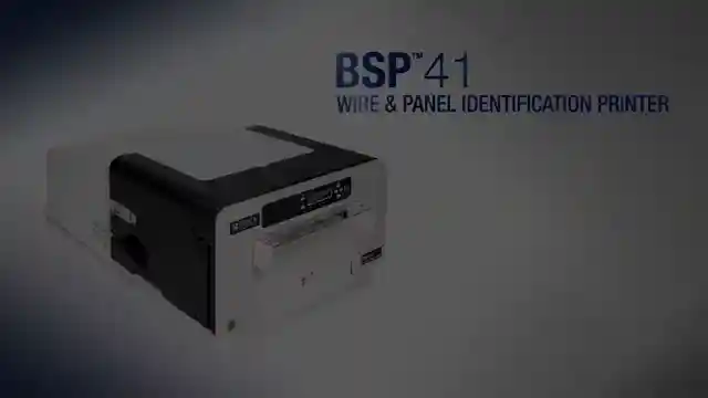 BSP41 Принтер аппликатор, струйный видео
