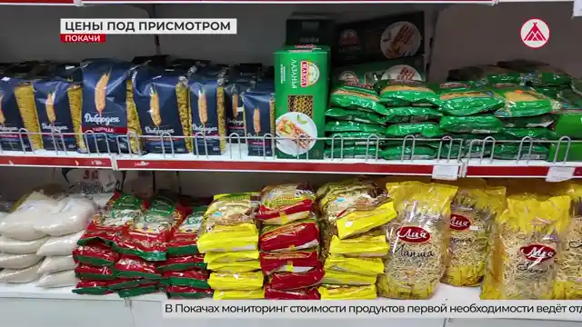 Изменение цен на продукты в Покачах 