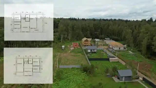 Каркасный дом 130 м2 деревня Еремеево, Московская область