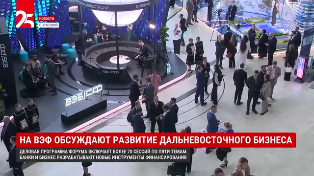  На ВЭФ обсуждают развитие дальневосточного бизнеса 