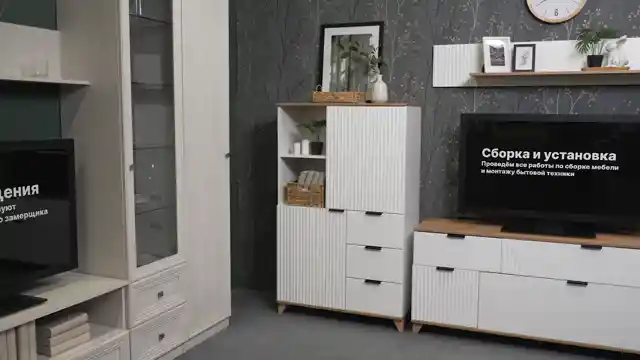 Видеообзор шкафа комбинированного Ницца с ящиками