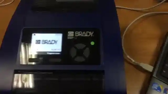 Промышленный принтер этикеток BRADY BBP12 видео