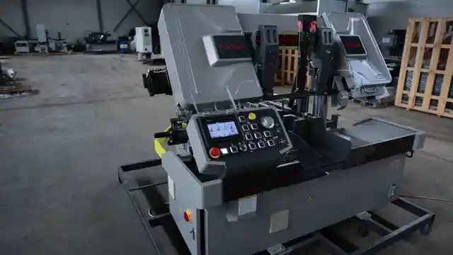 Ленточнопильный станок BS-320e: механика, гидравлика, автоматика