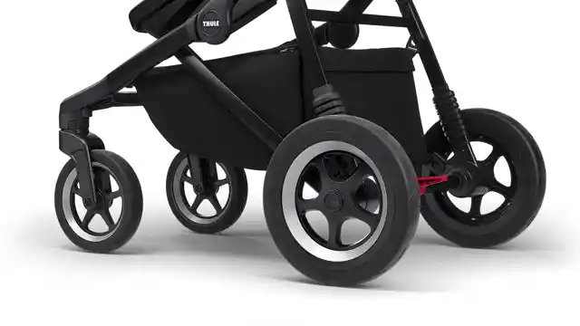 Thule Sleek + люлька Thule Bassin 11000023 видео
