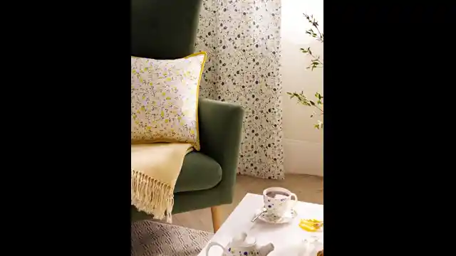 Видеообзор шторы HOFF Цветочный луг