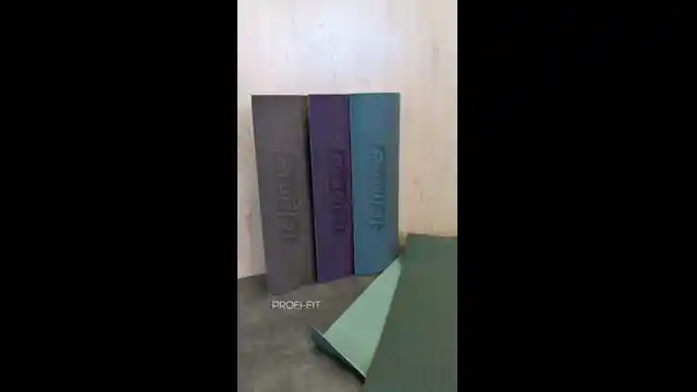 Коврик для йоги и фитнеса БАЗА (зелёный-оливковый) 5 мм PROFI-FIT