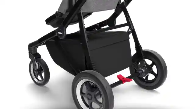 Thule Sleek + люлька Thule Bassin 11000023 видео