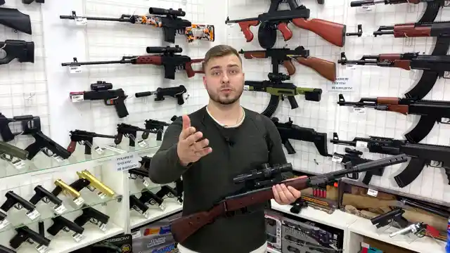 Видеообзор — винтовка Мосина KAR98 (муляж)